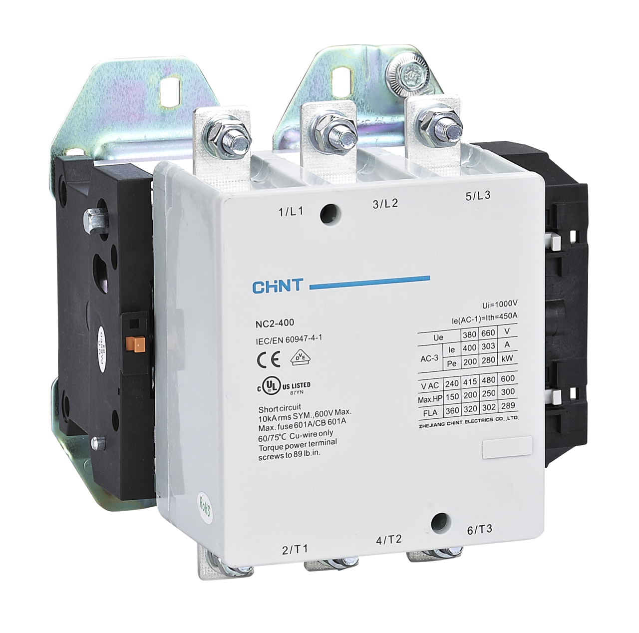 Contactor industrial serie NC2 | Chint Electrics