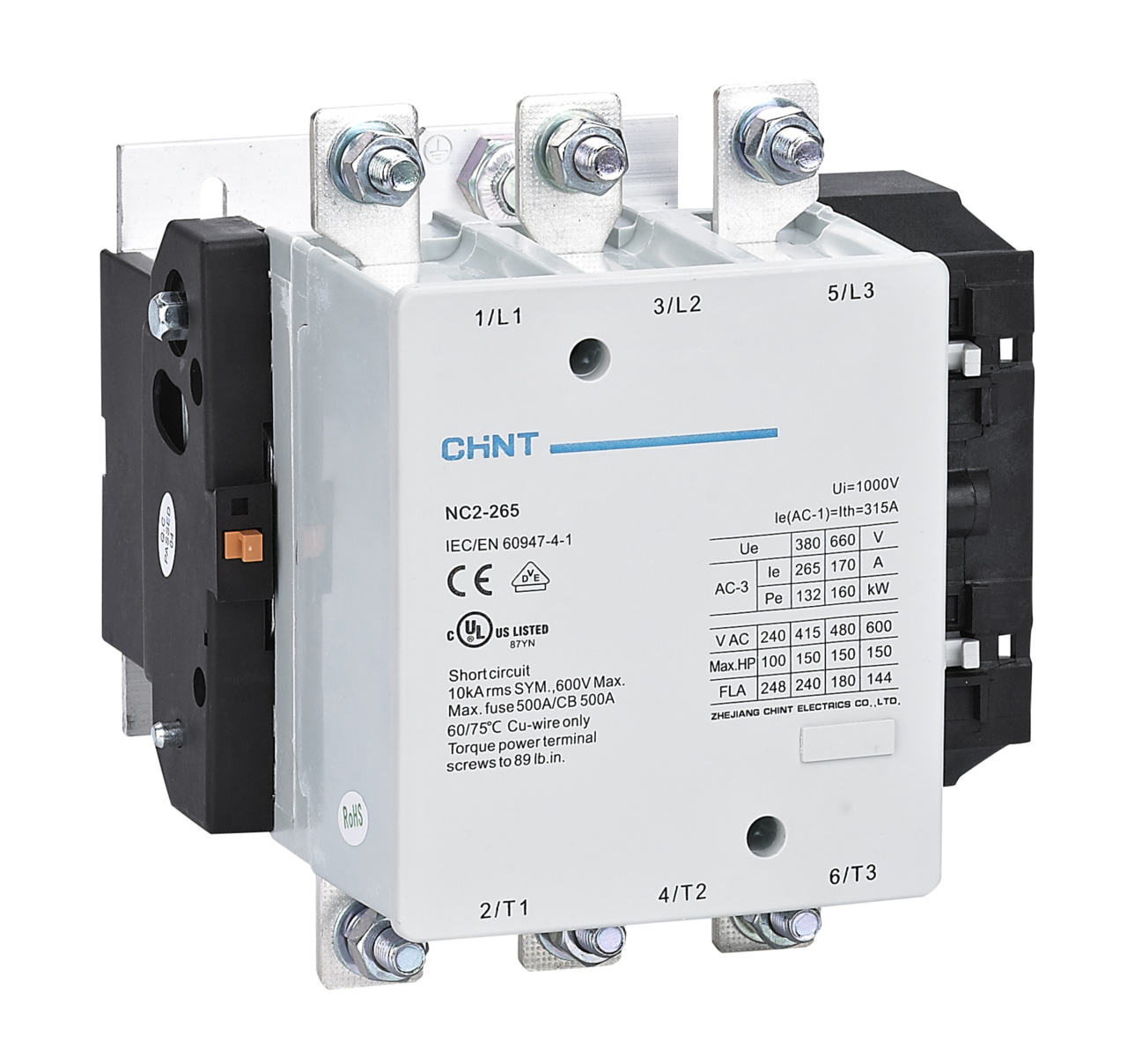 Contactor industrial serie NC2 | Chint Electrics