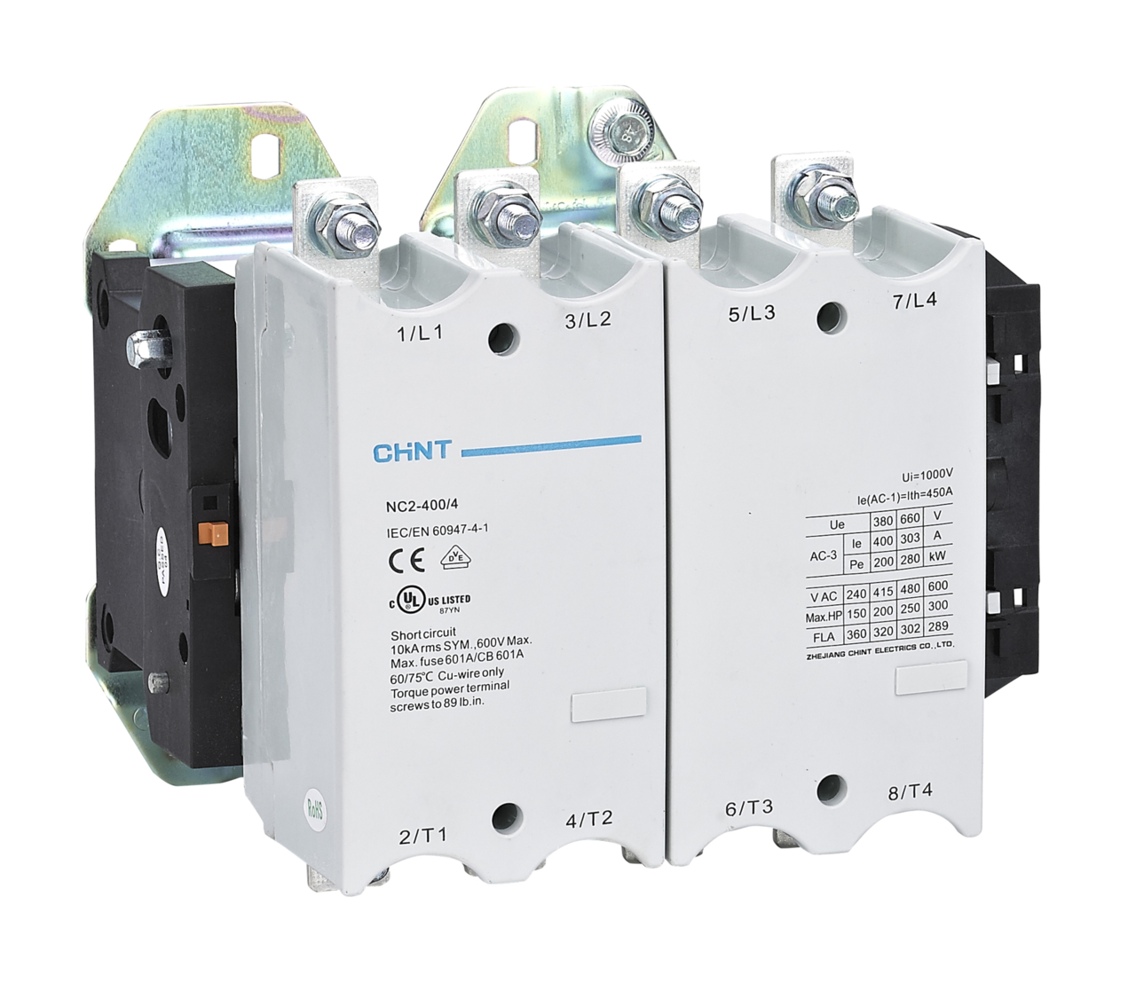 Contactor industrial serie NC2 | Chint Electrics