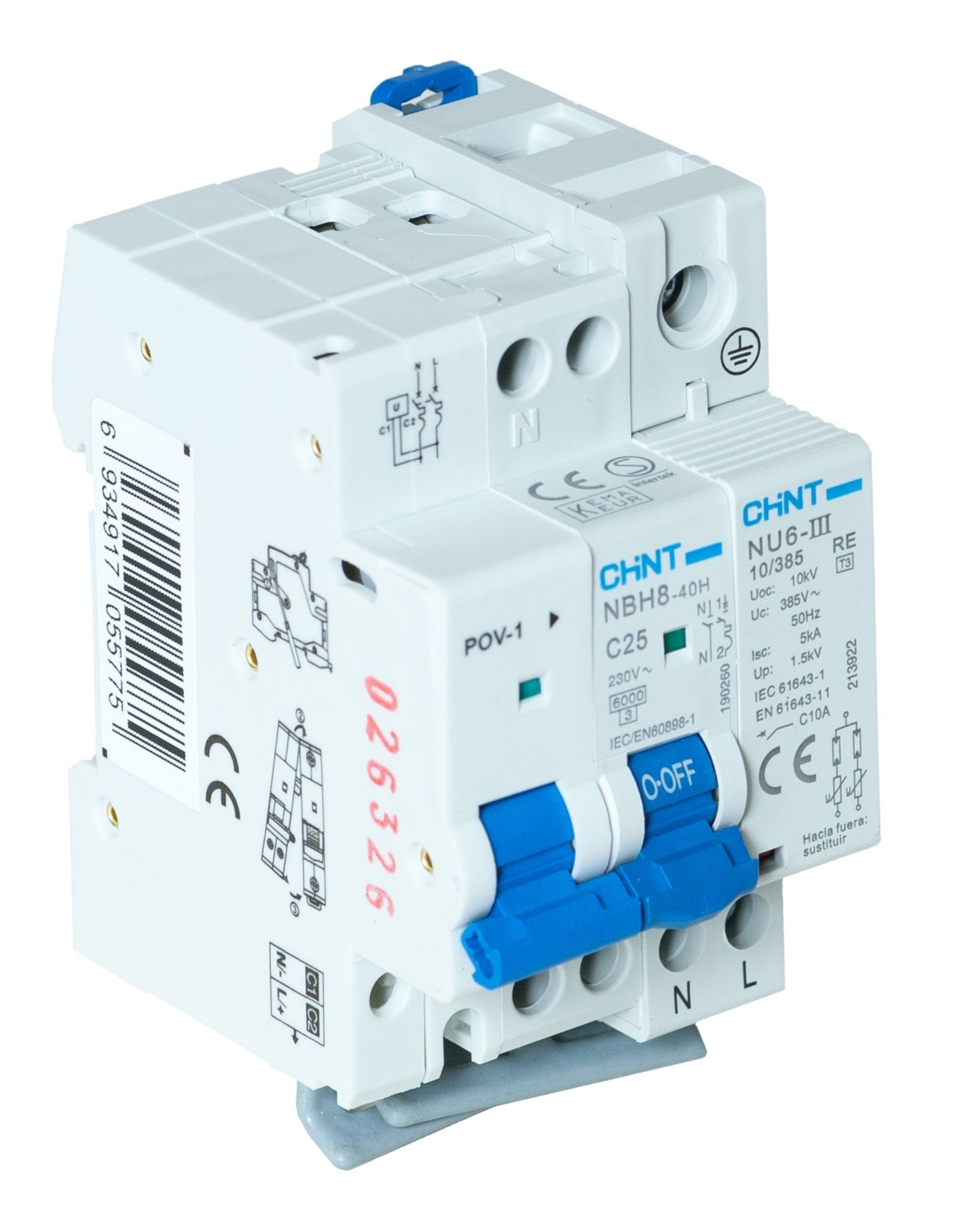 Proteccion sobretensiones serie COMT | Chint Electrics